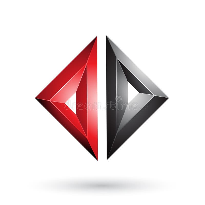 Red Diamond Logos Stock Illustrations – 312 Red Diamond Logos Stock ...