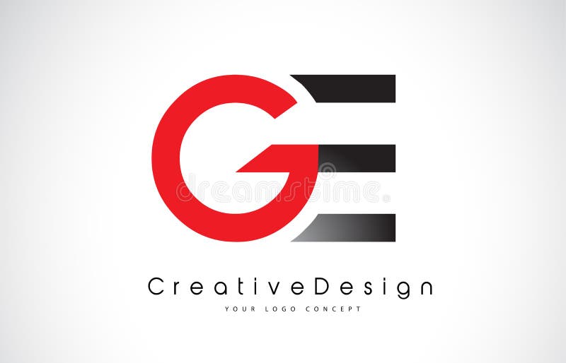 Ge Logo Designer Letter Ge Logo Design Template Smooth Environment