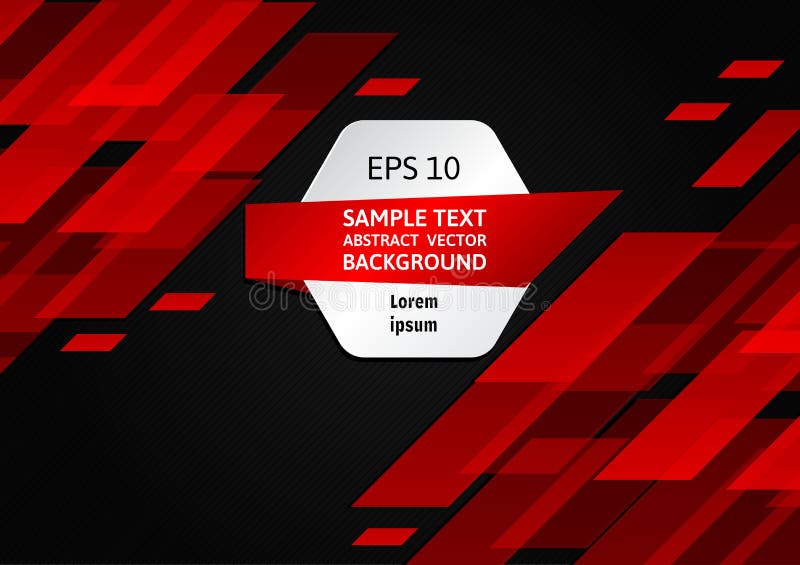 Black and Red Geometric Abstract Vector Background Stock Vector ... Black and Red Geometric Abstract Vector Background Stock Vector ...