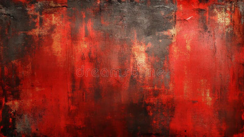 Red Black Gold Grunge Texture Background Stock Illustration ...