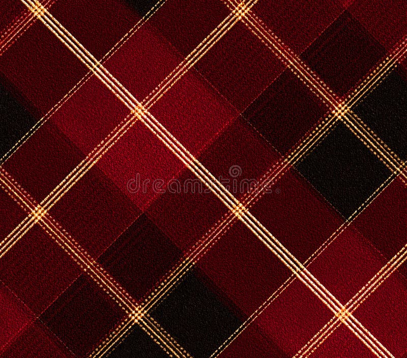 Red Black and Gold Plaid Texture Festive Background for Design Projects ...