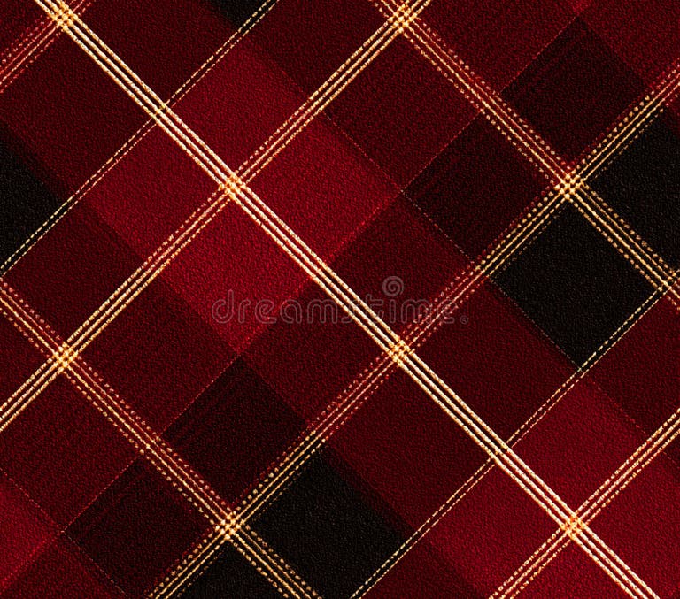 Red Black and Gold Plaid Texture Festive Background for Design Projects ...