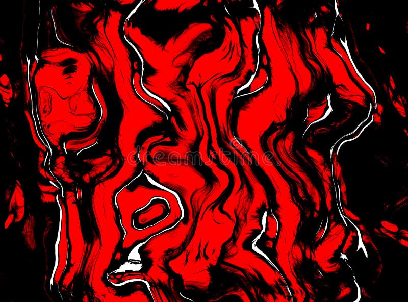Red and Black Inferno Pattern As Abstract Background. Comic Background ...