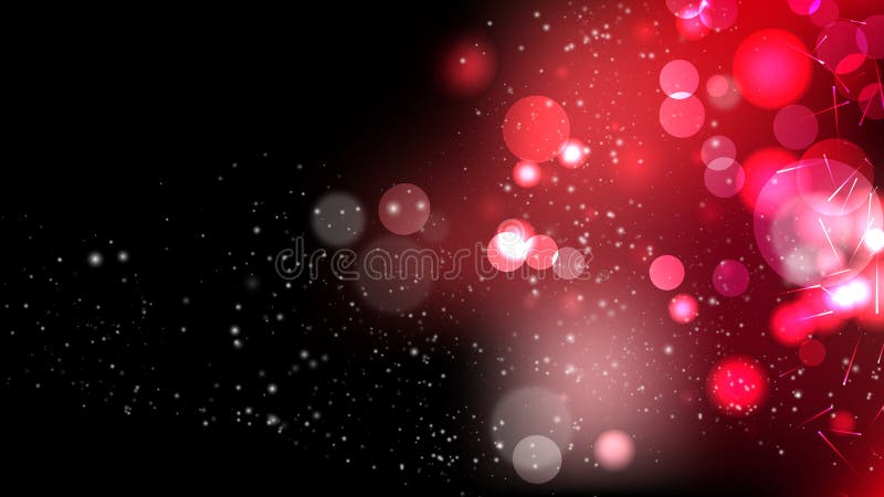 Red and Black Lights Background Vector Illustration Stock Vector ...