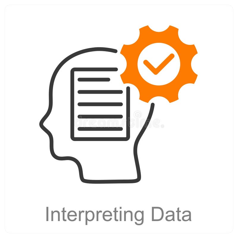 Interpreting Data stock vector. Illustration of analysis - 339900356