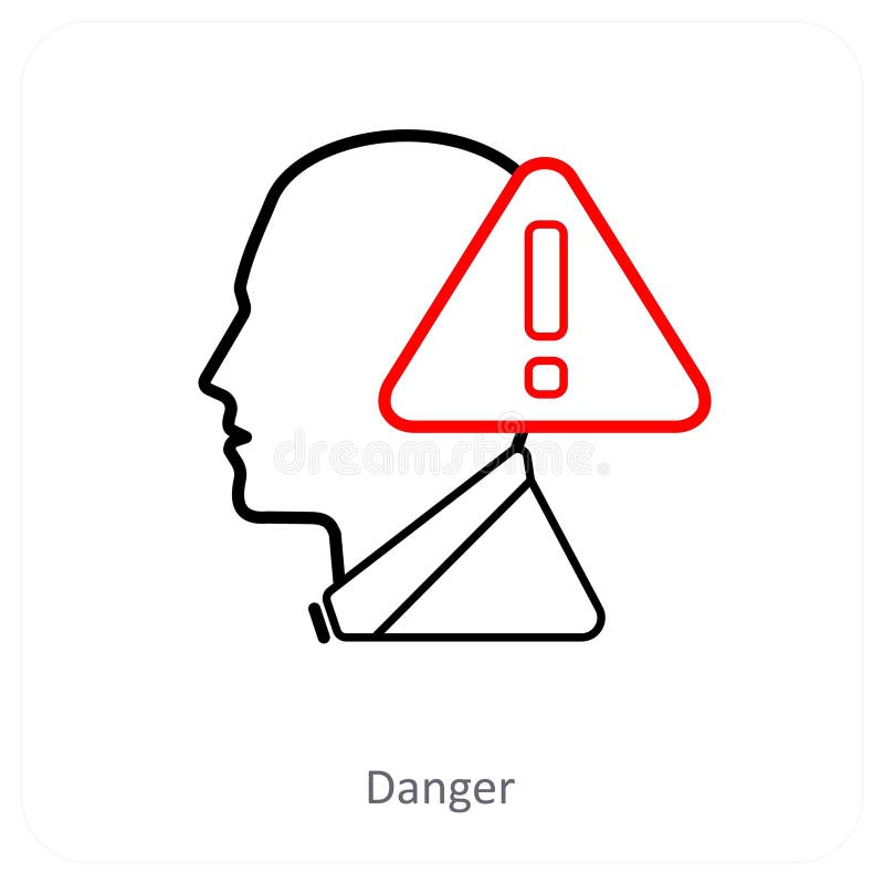 Danger stock illustration. Illustration of vector, danger - 338625713