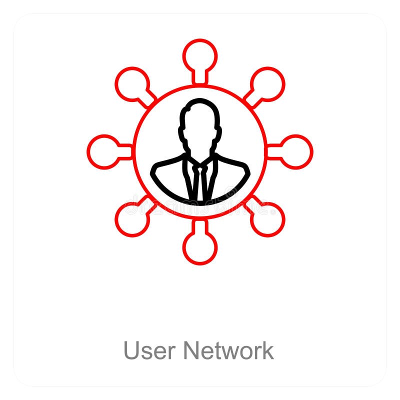 User Network stock illustration. Illustration of user - 340053735