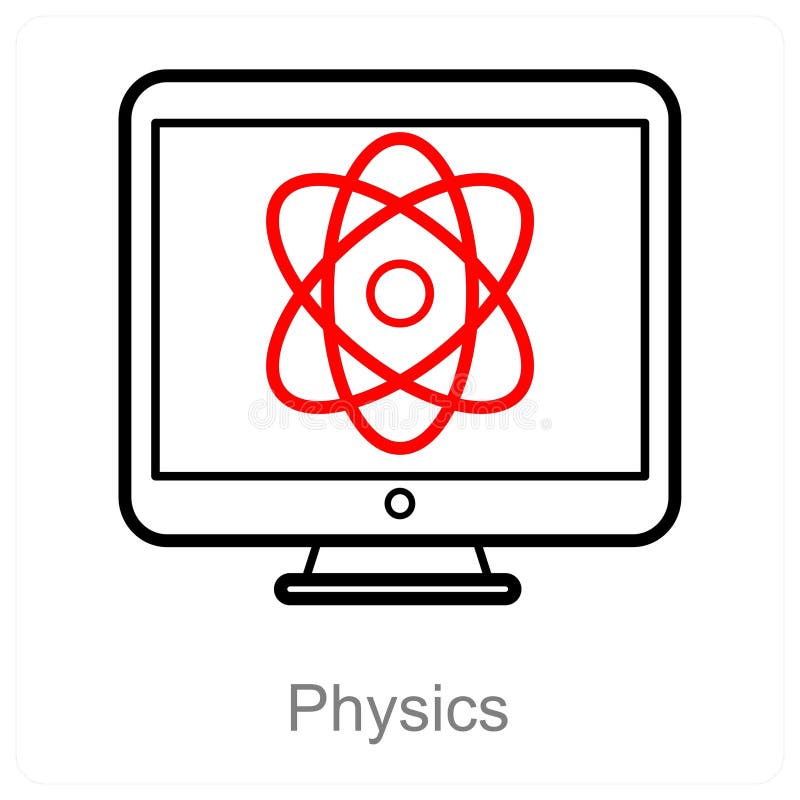 Physics stock vector. Illustration of education, electron - 339061359