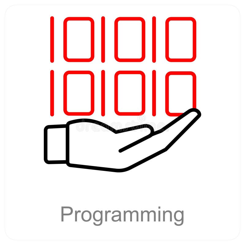 Programming stock image. Image of binary, network, data - 338446625