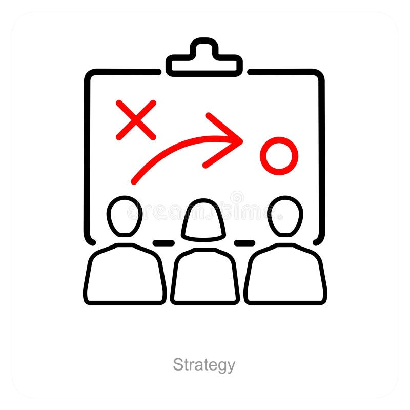 Strategy stock vector. Illustration of business, worker - 339065268