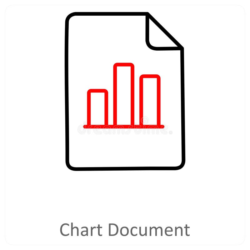 Chart Document stock vector. Illustration of icon, concept - 339437015