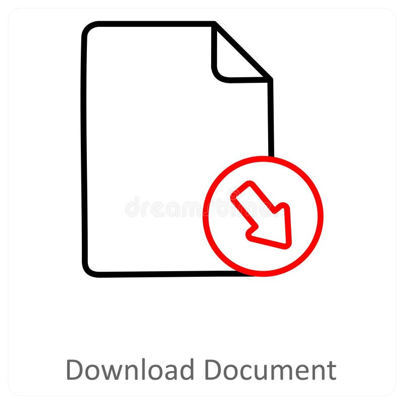 Download Document stock vector. Illustration of design - 339436969