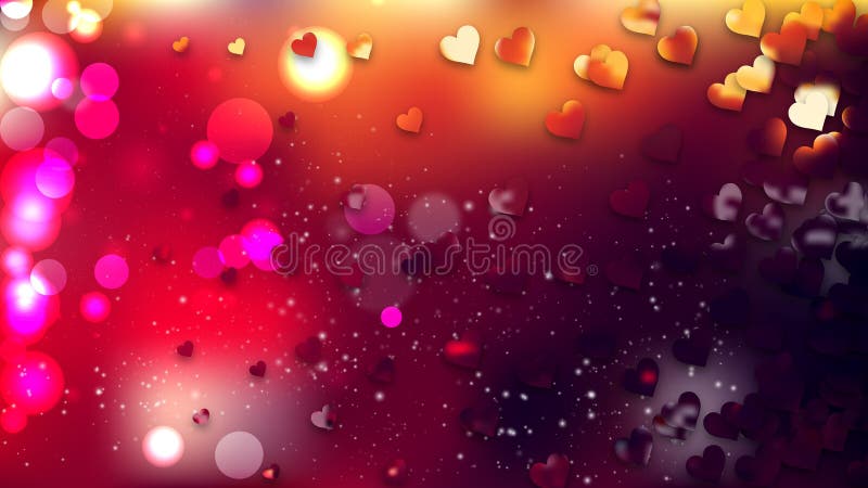 Red and Black Love Background Vector Image Stock Vector - Illustration ...