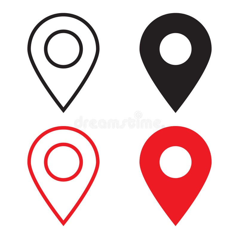 Red and Black Maps Pin. Location Map Icon. Location Pin. Pin Icon ... Red and Black Maps Pin. Location Map Icon. Location Pin. Pin Icon ...