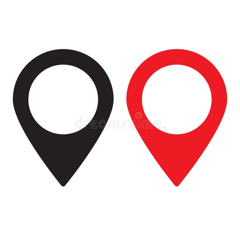 Red and Black Maps Pin. Location Map Icon. Location Pin. Stock Vector ... Red and Black Maps Pin. Location Map Icon. Location Pin. Stock Vector ...