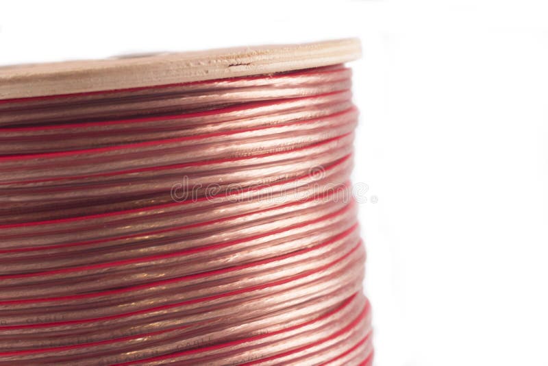 Red and Black Parallel Cable 2 Stock Photo - Image of connect, power ...