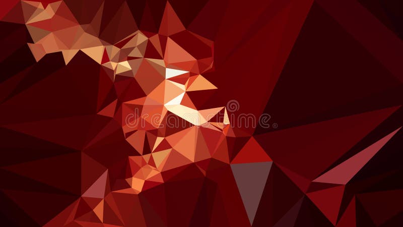 Red and Black Polygon Background Design Stock Vector - Illustration of ...
