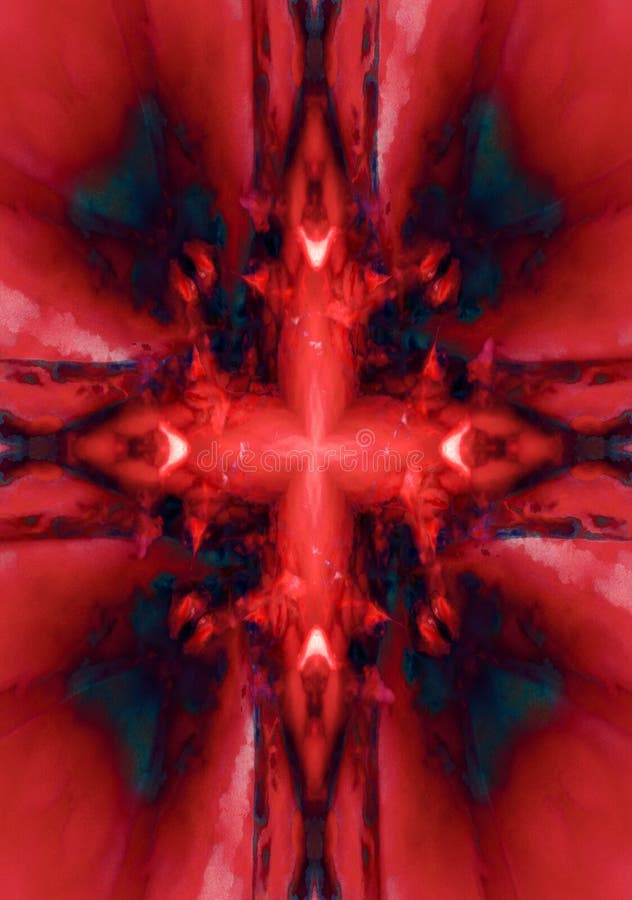 Red religious cross stock photo. Image of flare, faith - 114692348