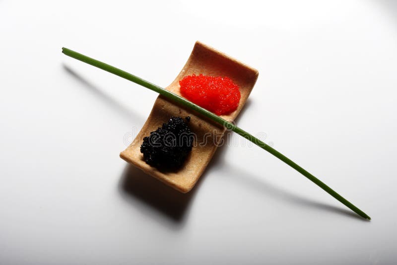 Red and black roe stock image. Image of marine, ingredient - 39465939