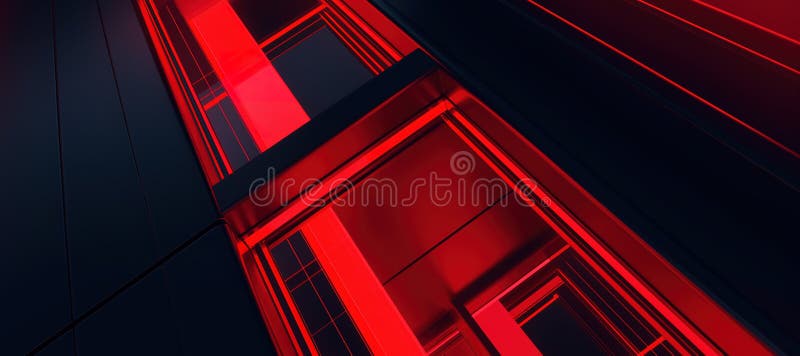 Red and Black Slanted Business Frame Background Stock Illustration ...