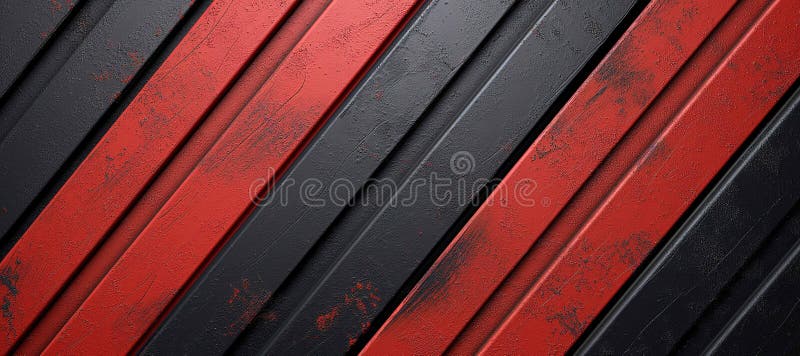Red Black Slanted Rusty Iron Wall Texture Background Stock Illustration ...