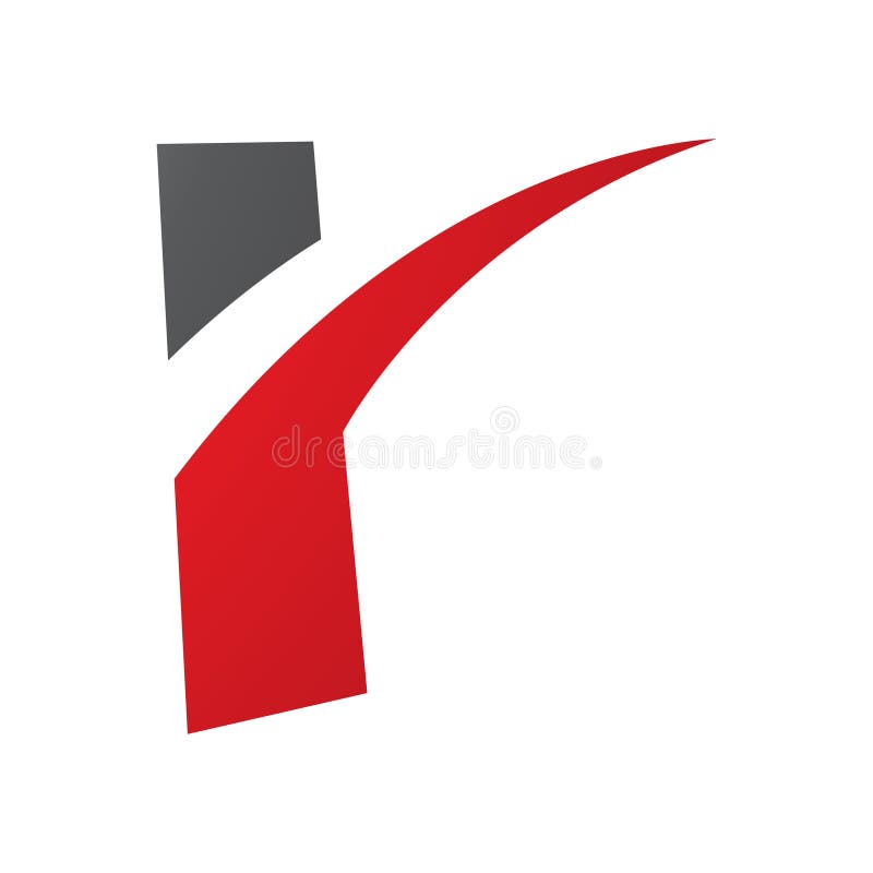 Red and Black Spiky Shaped Letter R Icon Stock Vector - Illustration of ...