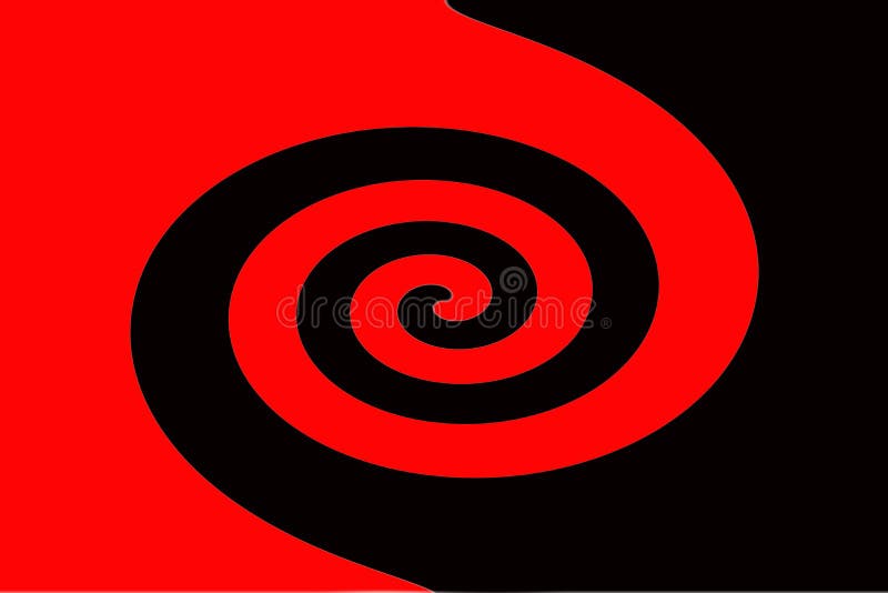 Red and Black Spin Wallpaper Texture and Background Stock Illustration ...