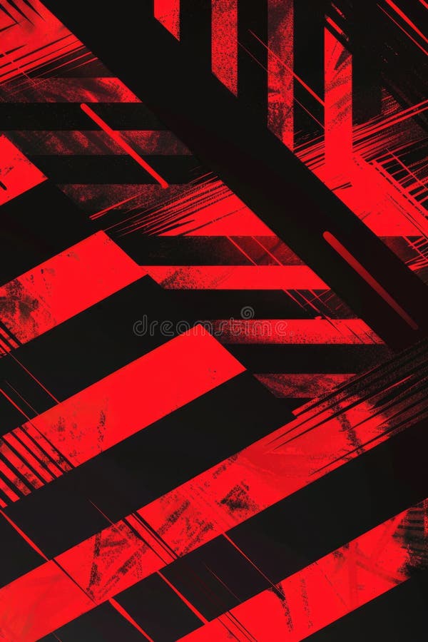 Red and Black Striped Background with a Red and Black Stripe in the ...
