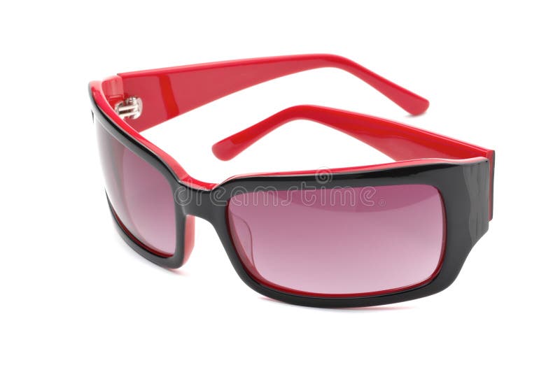 Red and black sunglasses stock photo. Image of black - 23281328