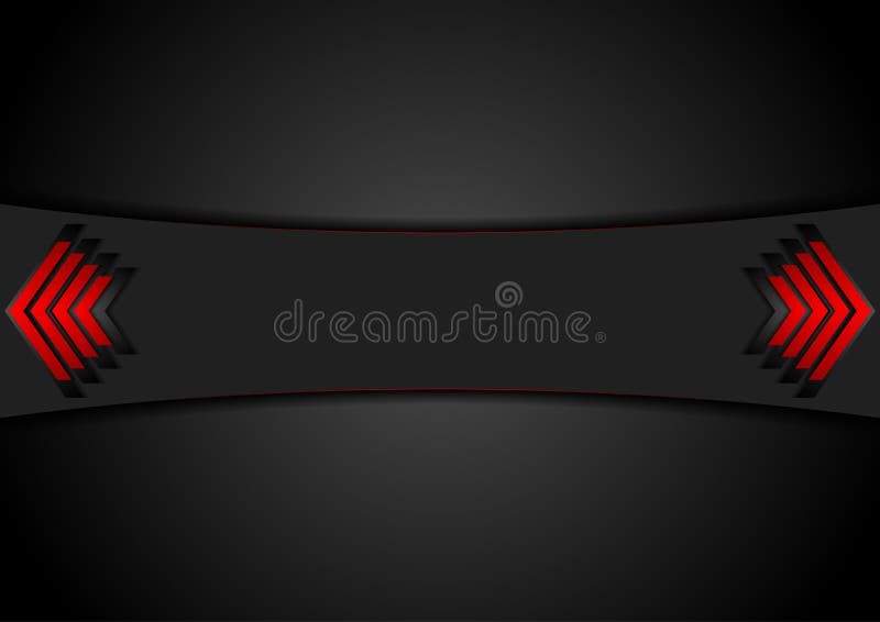 Red Black Tech Background Arrows Stock Illustrations – 536 Red Black ...