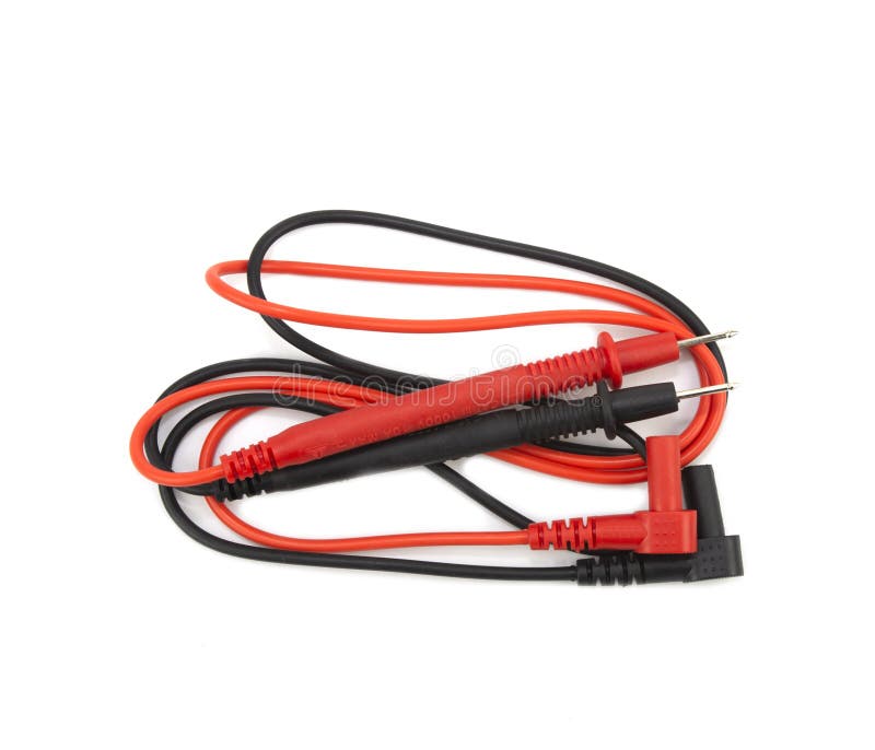 Tester with Probes on a White Background. Stock Photo - Image of probes ...