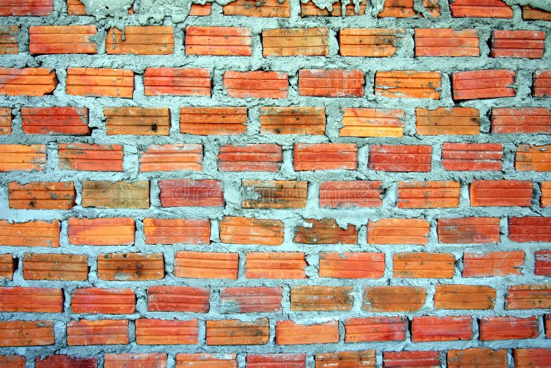 Concrete and Blick Block Wall Stock Image - Image of dirt, closeup ...