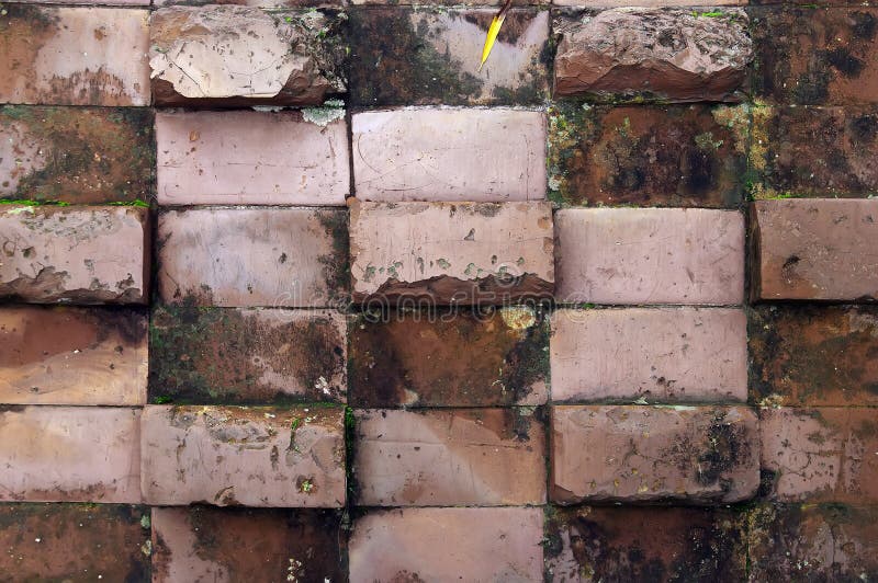 Red Blocks stock image. Image of brickwall, aged, masonry - 34905369