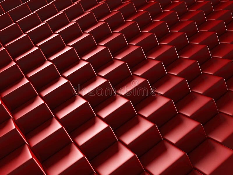 Red Blocks Abstract Shiny Background Stock Illustration - Illustration ...