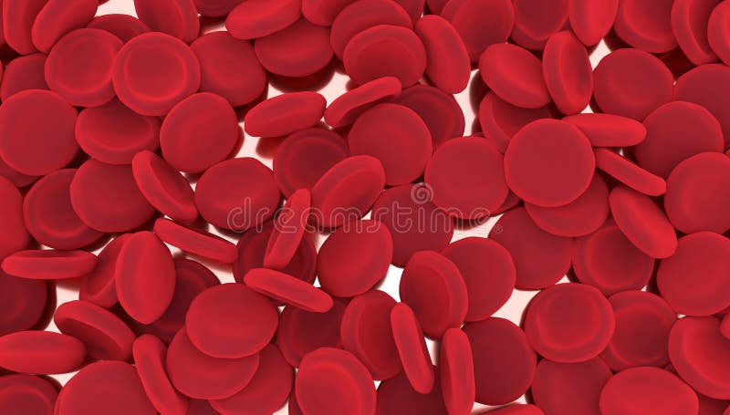 Red Blood Cells Background. Stock Illustration - Illustration of ...