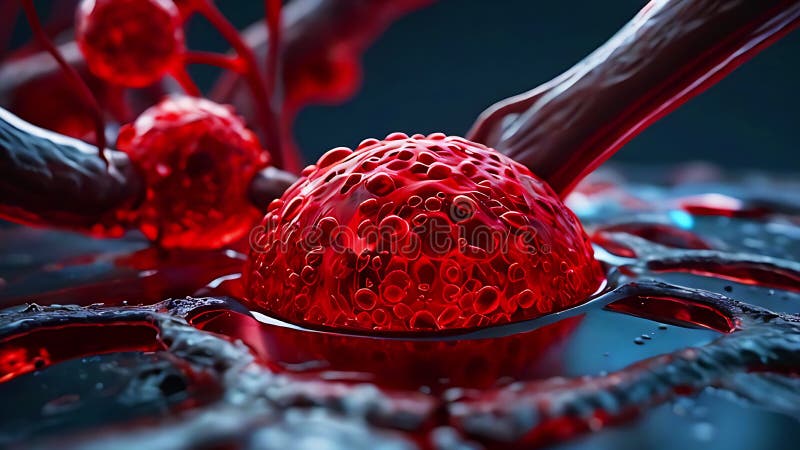 Red Blood Cells, 3d Visualization Medical Stock Video - Video of ...