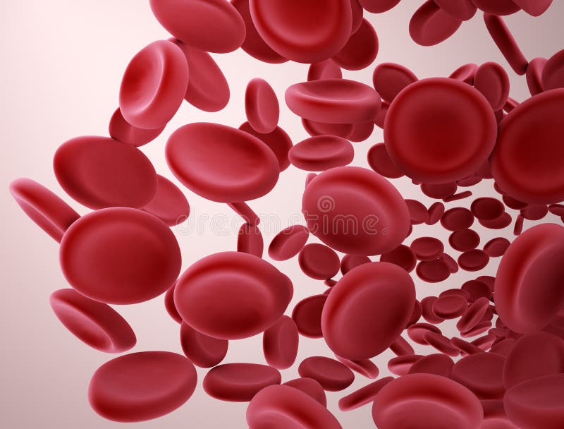 Red blood cells stock illustration. Illustration of blood - 38355046