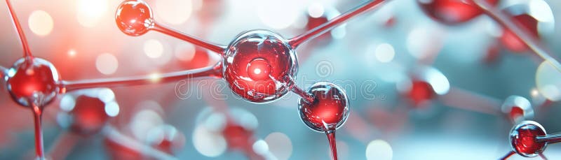 A Visual Representation of Red Blood Cells Interacting with Molecule ...