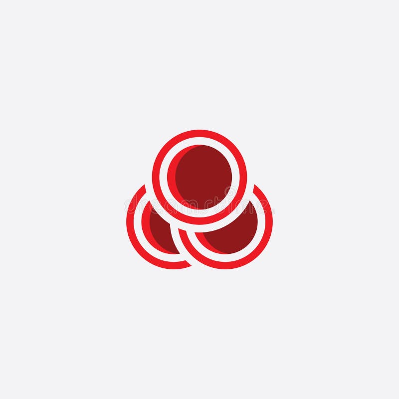 Red Blood Cells Logo Icon Vector Stock Vector - Illustration of illness ...