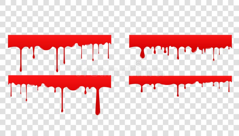 Red blood drips seamless stock vector. Illustration of creative - 177478503