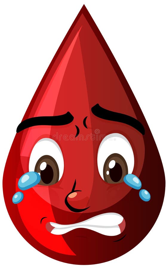 Sad Blood Drop Stock Illustrations – 195 Sad Blood Drop Stock ...