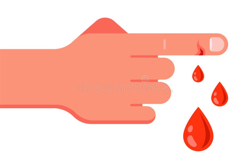 Finger Cut Clipart