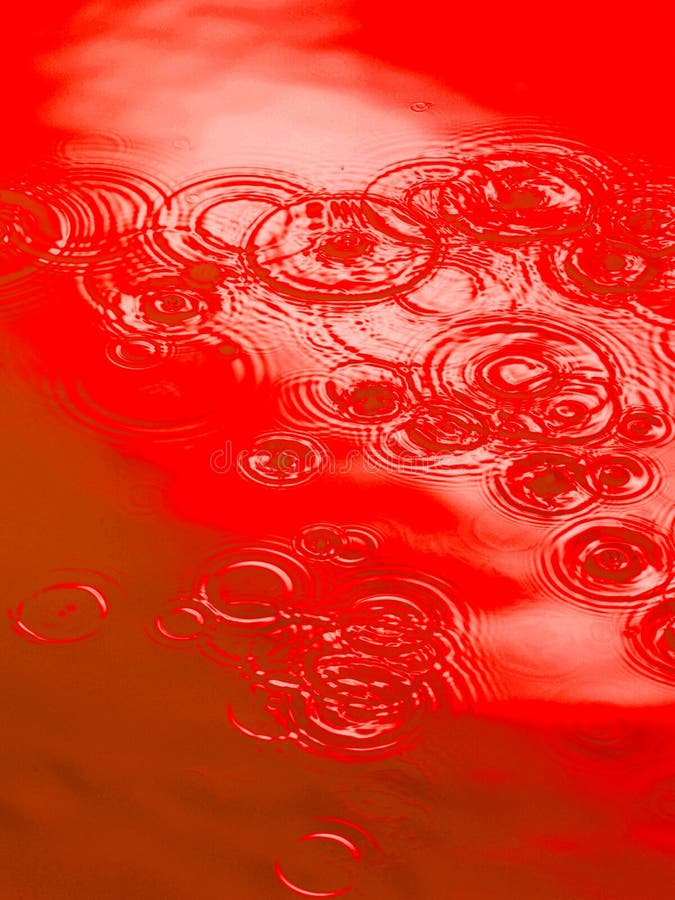 Red Blood puddles stock image. Image of nature, weather - 78731293