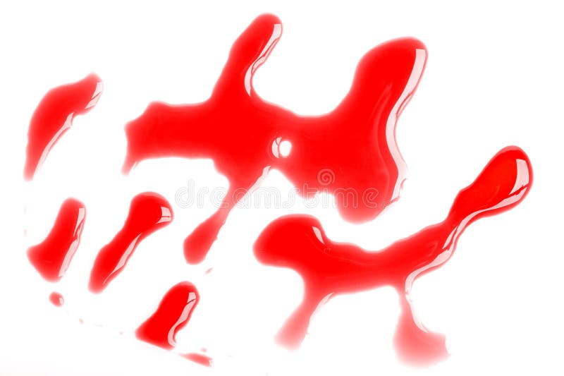 Red Blot Of India Ink Picture. Image: 6474303