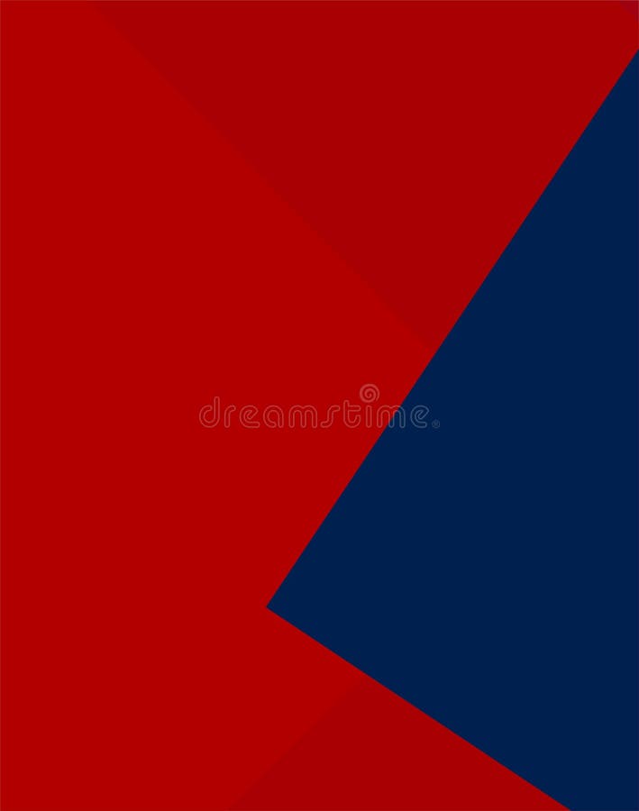 Red and Blue Abstract Geometric Background. Vector Illustration for ...