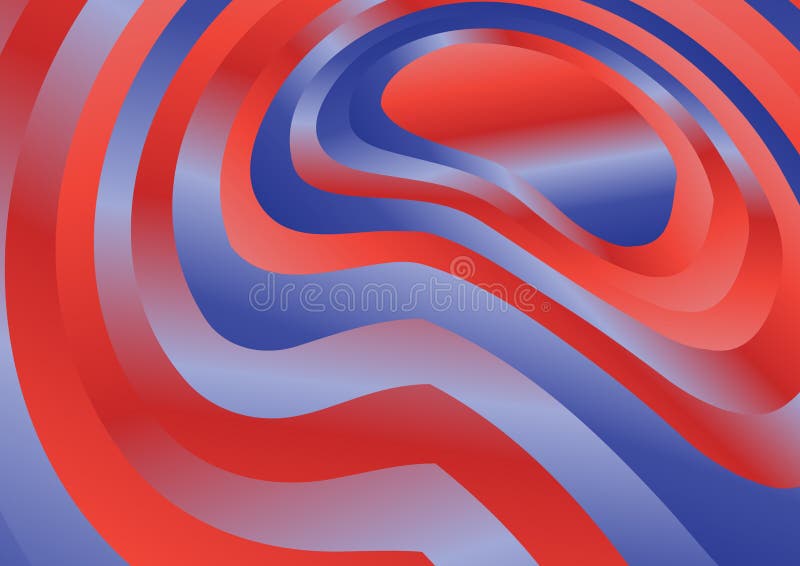 Red and Blue Abstract Gradient Distorted Lines Background Vector ...