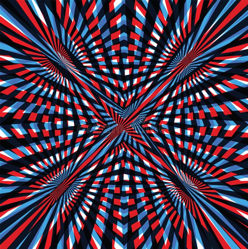 Red and Blue Abstract Line Background Stock Vector - Illustration of ...