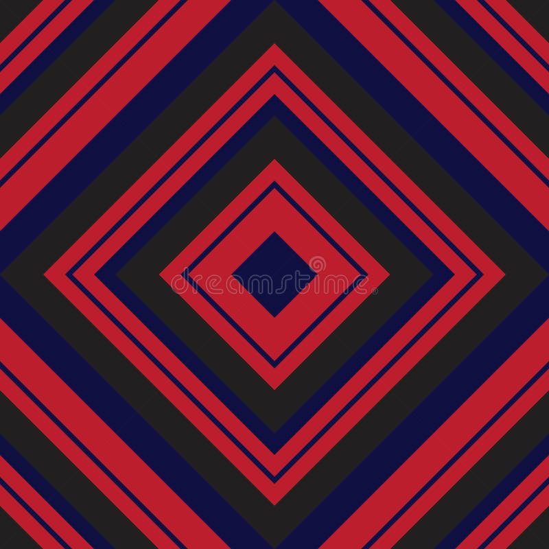 Red and Blue Argyle Diagonal Stripes Seamless Pattern Background Stock ...