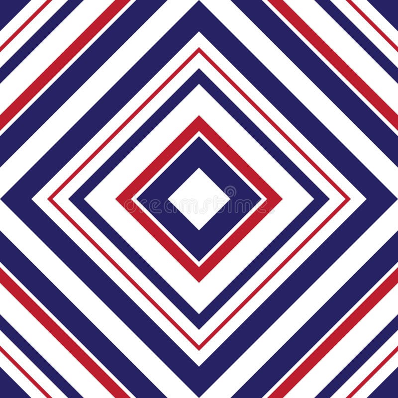 Red and Blue Argyle Diagonal Stripes Seamless Pattern Background Stock ...