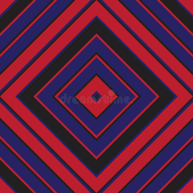 Red and Blue Argyle Diagonal Stripes Seamless Pattern Background Stock ...
